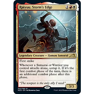 Magic: the Gathering - Raiyuu, Storm's Edge (232) - Kamigawa: Neon Dynasty