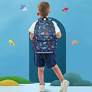 CAMTOP Mesh Backpack Kids Boys Girls Bookbag See Through Preschool Backpacks Casual Daypack for School Beach Travel Swim(Age 3-8 Years)
