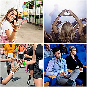 Heavier Tyvek Wristbands 7.5 Mil – Goldistock "Top 20" 200 Ct. Variety Pack- ¾” Arm Bands - 20 Unique Colors in All - Paper-Like Party Armbands - Wrist Bands for Upgrading Your Event