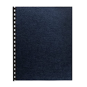 Fellowes Linen Presentation Covers, Letter, Navy, 200 pack (52098)