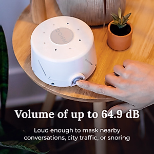 YOGASLEEP Dohm Classic + Travel Case Bundle, White, 1 Count, (BND1029)