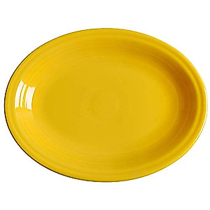 Homer Laughlin 11-5/8" Medium Oval Platter, Daffodil