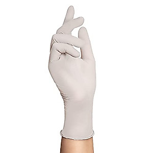 HALYARD Sterling Nitrile Exam Gloves, Powder-Free, 3.8 mil, 9.5", Gray, Medium, 50707 (Box of 200)
