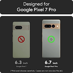 TPU for Google Pixel 7 Pro Case Clear, Ultra [Slim Thin] Flexible Clear TPU Soft Silicone Scratch Resistant Gel Rubber Protective Phone Case Cover for Google Pixel 7 Pro (Clear)
