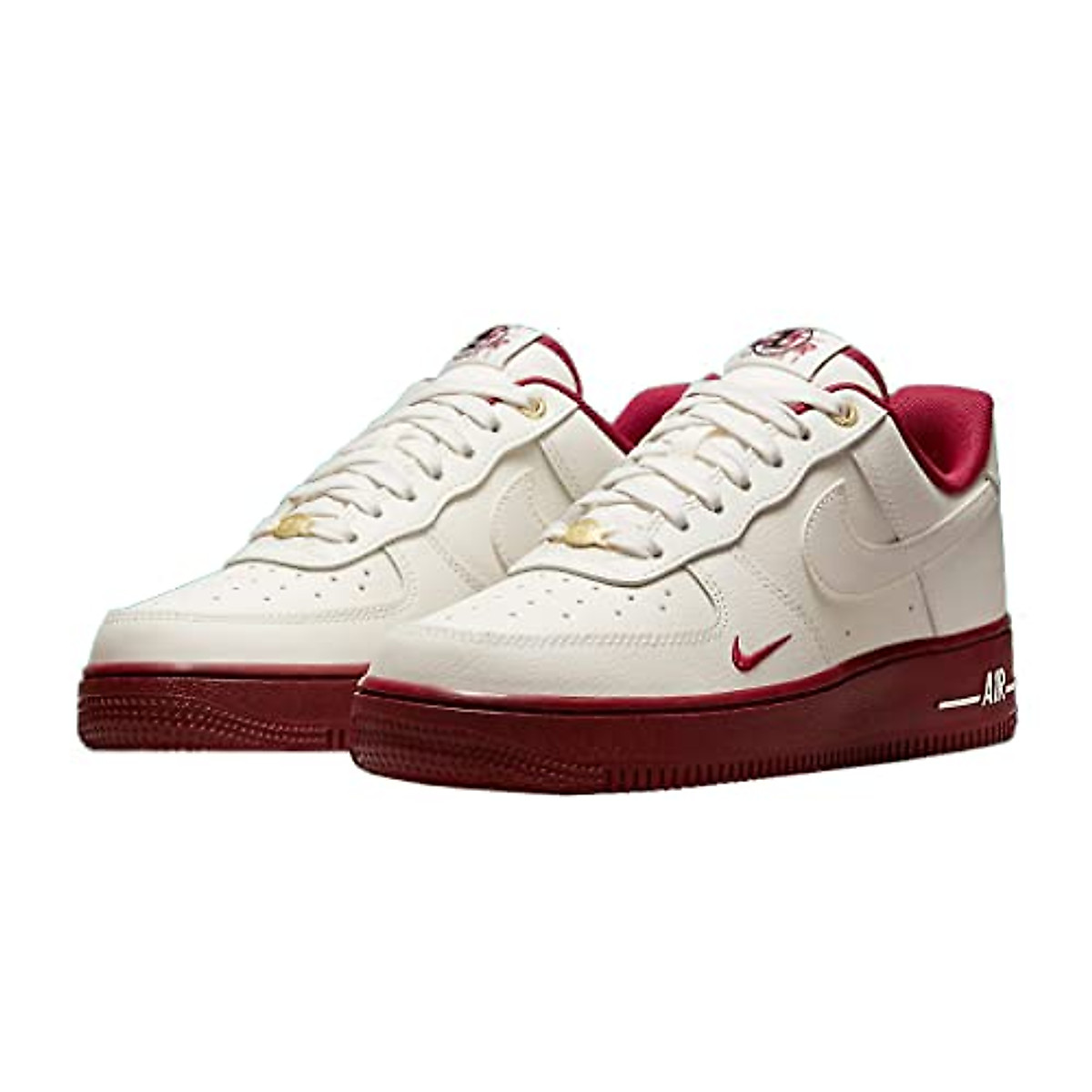 Nike Air Force 1 Low Women Sail/Team Red-Metallic Gold DQ7582-100 8