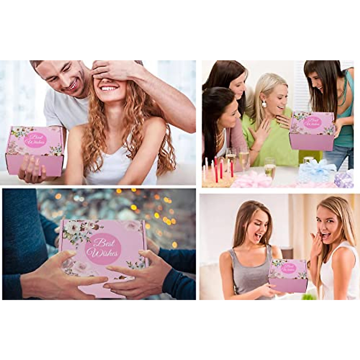 21st Birthday Gifts for Her, Unique 21 Years Old Crystal Gifts Basket Decorations for Women, Friends, Younger Sister, Daughters, BFF, Granddaughters, Bath Sets Spa Gift for 21st Girls