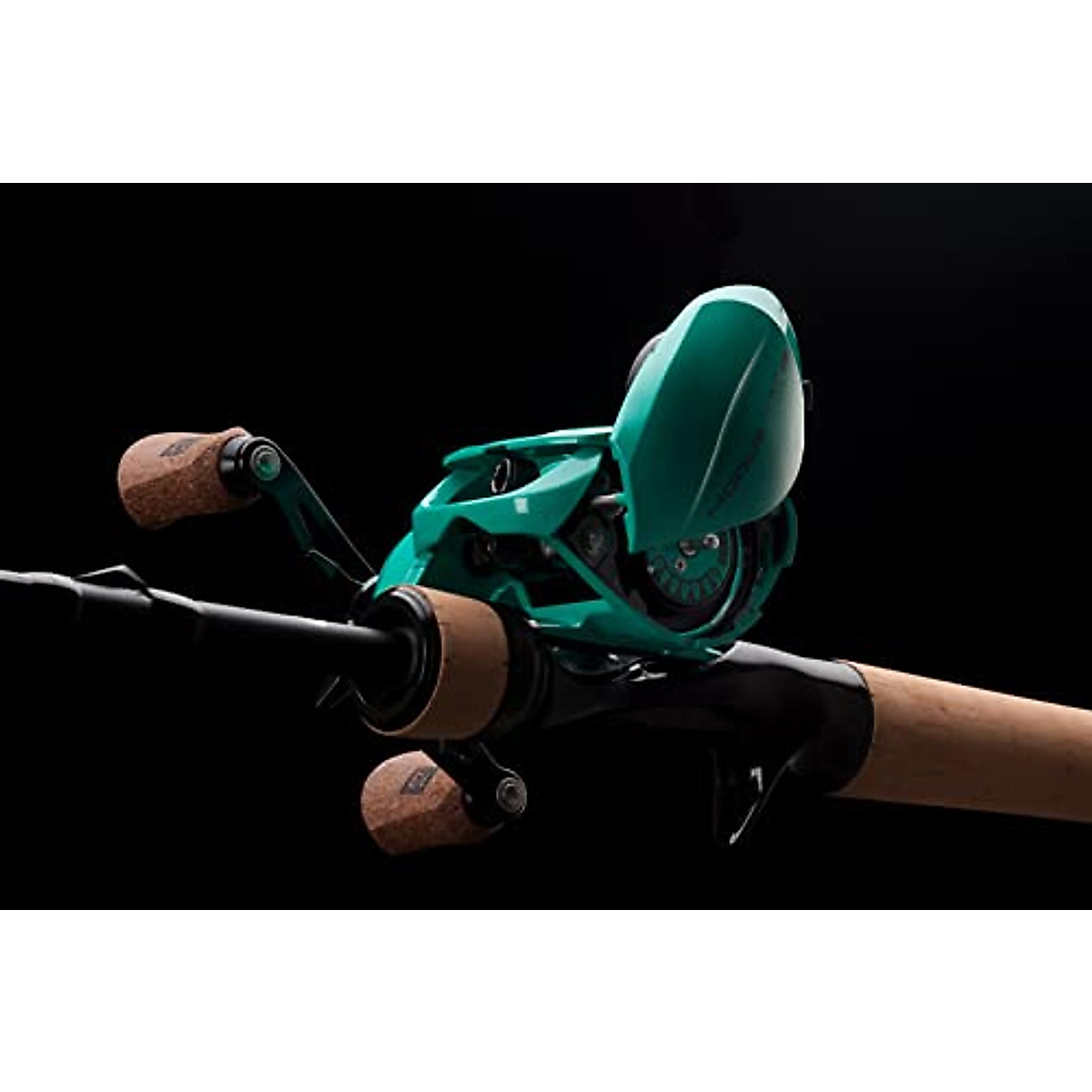 13 FISHING - Modus TX2 Baitcast Reel - 7.3:1 Gear Ratio - Right Hand Retrieve (Salt+Fresh) - MODTX2-7.3-RH, Seafoam Green