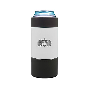 Toadfish Tall 16oz Can Cooler-Non-Tipping Suction Cup Can Cooler - (White)