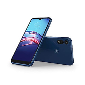 Moto E | Unlocked | Made for US by Motorola | 2/32GB | 13MP Camera | 2020 | Blue