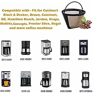 Medelco #4 Cone Permanent Coffee Filter