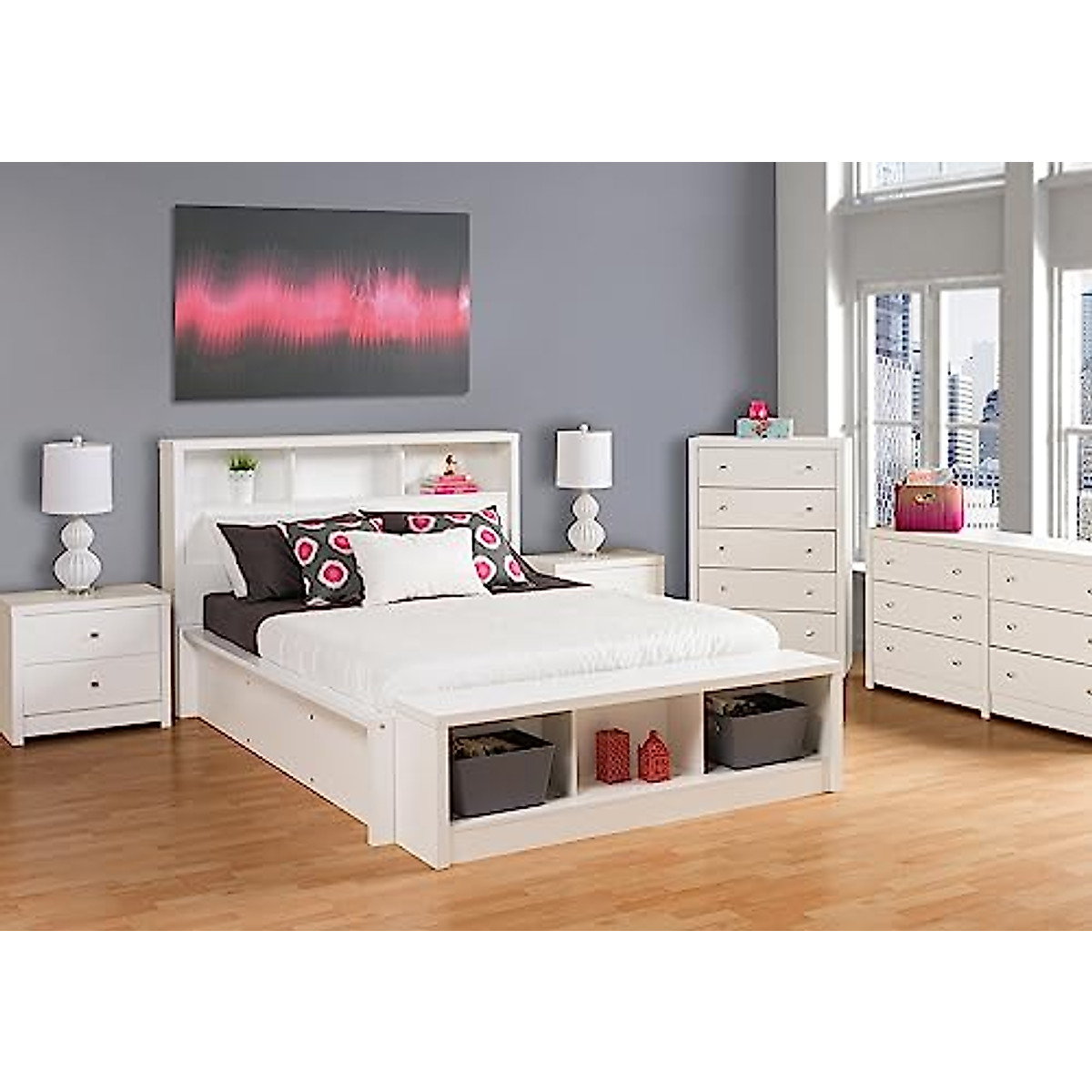 Prepac Calla 6-Drawer Dresser, White