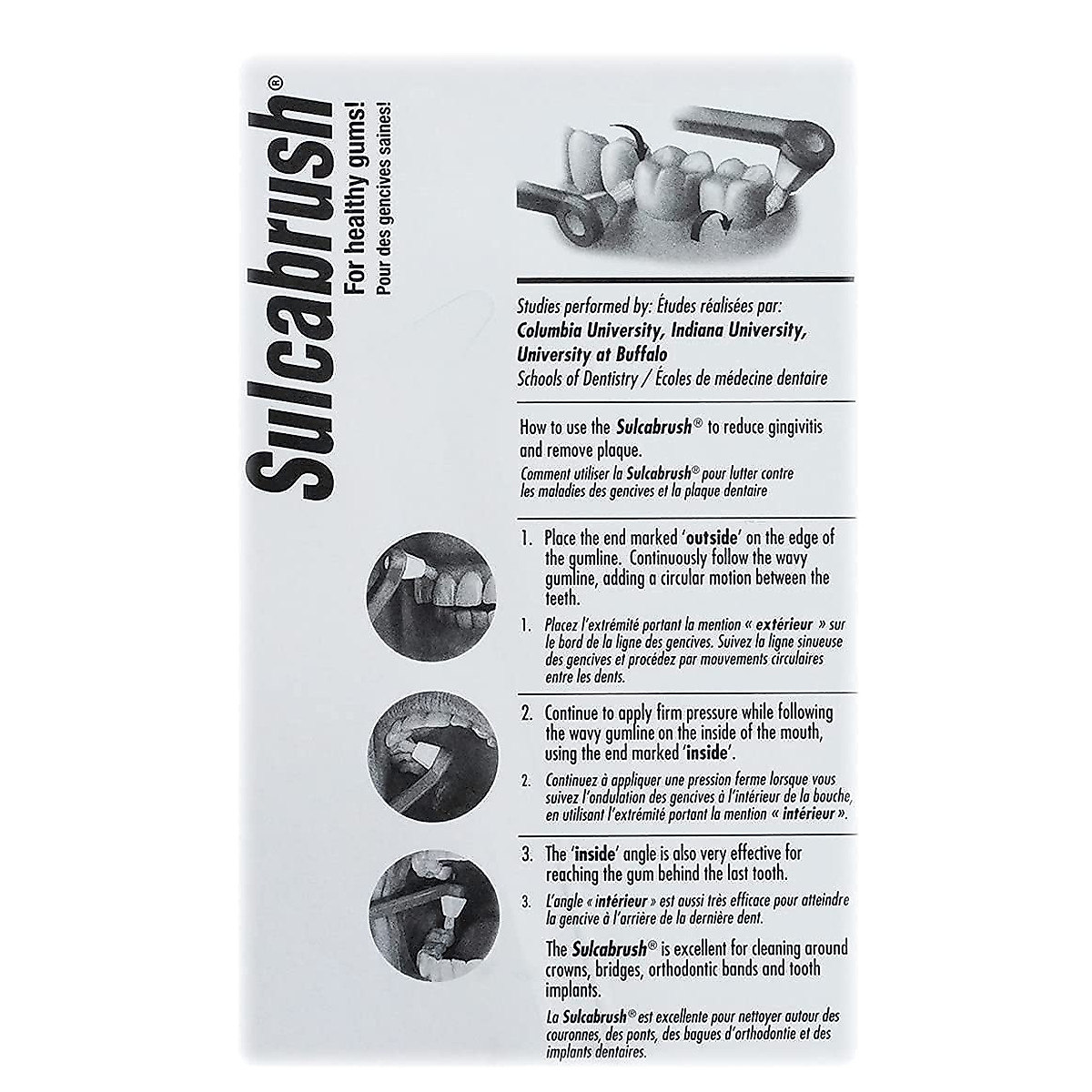 Sulcabrush Kids Flossing Brush Handle