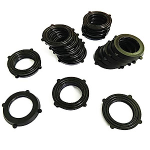 TTSAM Garden Hose Seal Waters Hose Washers Hose Ring, Rubber Hose Gaskets Firmly Set Inside Fittings for Garden Hose and Water Faucet (Pack of 20)