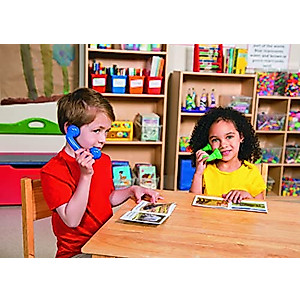 Fun Express Read to Self Auditory Feedback Whisper Phones for Kids, 12 Pack - Speech Therapy Teaching Aide – Accelerate Reading Fluency, Comprehension and Pronunciation for Preschool and Kindergarten