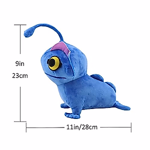 Ichika Nakano The Sea Beast Plush Toy 9in/23cm Soft Blue Monster Plush Cute Blue Lantern Fish Perfect for Kids and Home Decor