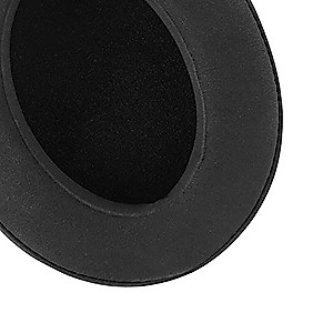 Geekria Comfort Velour Replacement Ear Pads for Sennheiser HD380, HD380 Pro, PXC350, PC350, PC350 SE, PXE350, HME95, HMEC250 Headphones Ear Cushions, Headset Earpads, Ear Cups Repair Parts (Black)