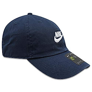 Nike Men's/Unisex Heritage 86 Hat (Obsidian Blue/White)