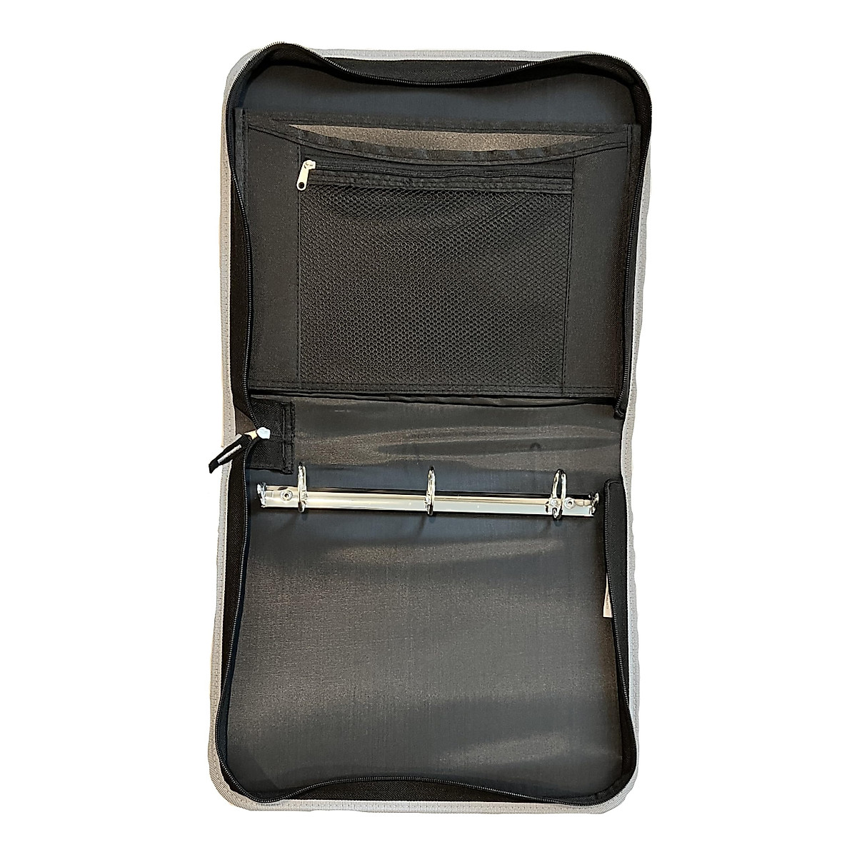 Pen+Gear Black 1½"Zipper Binder 275 Sheet Capacity