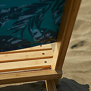Duck Covers Bamboo Beach Chair, Olympic Forest