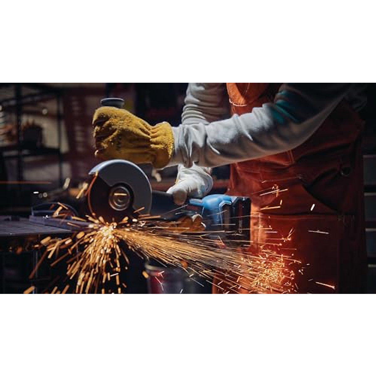 BOSCH GWS18V-10PB14 18V Brushless 4-1/2 – 5 In. Angle Grinder Kit with Paddle Switch and (1) CORE18V® 8 Ah High Power Battery