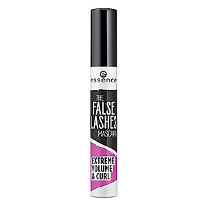 essence | The False Lashes Mascara Extreme Volume and Curl | Vegan & Paraben Free | Cruelty Free - Black