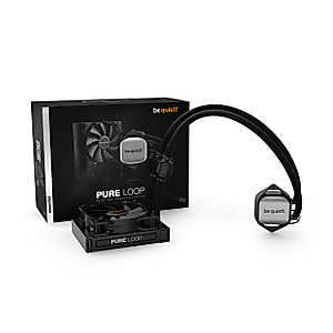 be quiet! Pure Loop 120mm All-in-One Water Cooling System | Intel 1700 1200 2066 1150 1151 1155 2011 Square ILM | AMD4 AMD5 | BW005