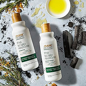 Raw Sugar Scalp Intensive Ritual Bundle - Shampoo, Conditioner, Scalp Scrub & Hair Masque, Clean Ingredients, Sulfate-Free & Paraben-Free