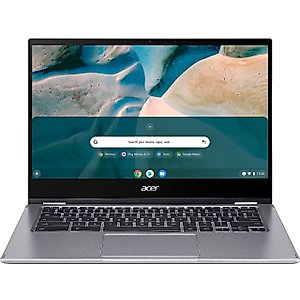 Acer Chromebook Spin 514 Convertible Laptop, 14” Full HD Touchscreen Ryzen 3 3250C, 4GB DDR4 Memory, 64GB eMMC Flash Memory (Renewed)