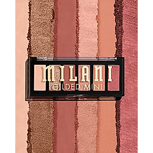 Milani Gilded Mini Eyeshadow Palette with 6 Matte & Shimmer Hues - It's All Rosé