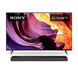 Sony 55 Inch 4K Ultra HD TV X80K Series: LED Smart Google TV with Dolby Vision HDR KD55X80K- 2022 Model w/HT-A7000 7.1.2ch 500W Dolby Atmos Sound Bar Surround Sound Home Theater with DTS