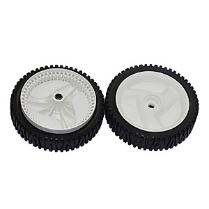 Sutmorly 194231X427 Front Drive Wheel 2 pack Replaces AYP 180658 Craftsman Husqvarna 194231X427 194231X460 532402657 583719501 532194231 532403111 583104401