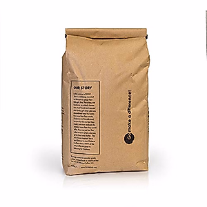 5lb Ethiopian Yirgacheffe Whole Bean, Light Roast, 100% Arabica Coffee, 80 ounces, 5 pounds