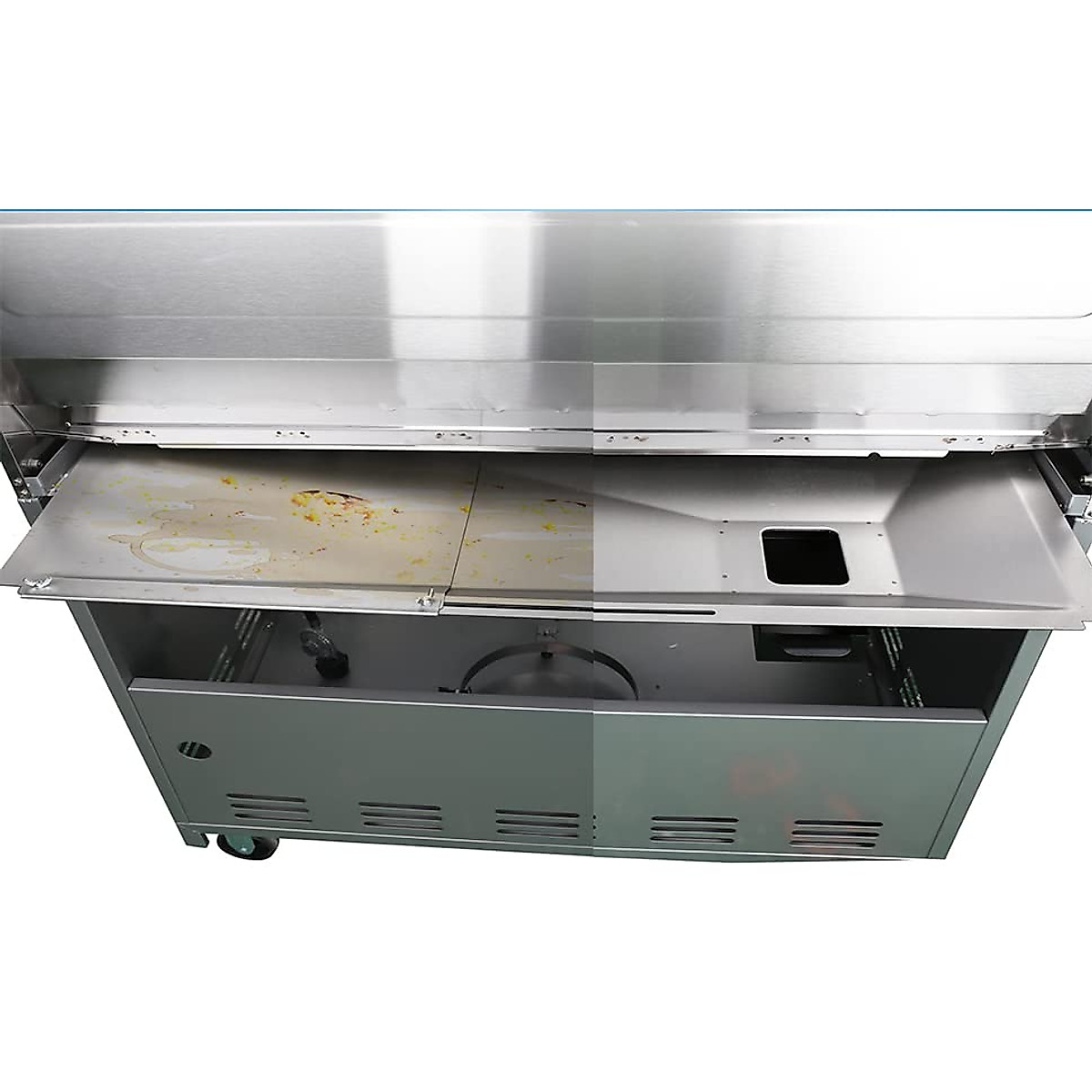 Uniflasy Cooking Grate Grease Tray with Catch Pan for Nexgrill 720-0896B 720-0896E 720-0898 Gas Grills, Replacement Parts Homedepot Nexgrill 720-0896 720-0896C 720-0896CP 720-0898A Grill Grid