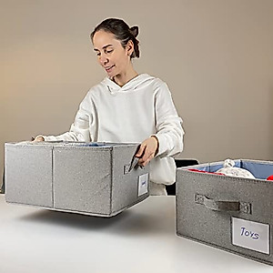 About tidy Love 6 Grids Closet Organizer, Sturdy Wardrobe Clothes Organizer for Folded Clothes, Clothes Storage Organizer for T-Shirts, Jeans, Drawer Divider Storage