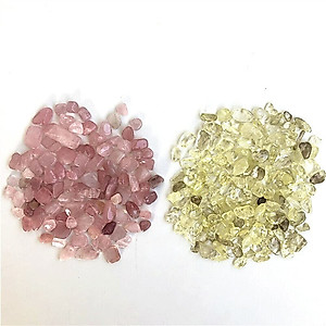 ULUCAN 100g Degaussing Stone Minerals Fish Tank Natural Crystal Gravel Stone Decorative Stones and Crystals Gift ZOUWENBYIN