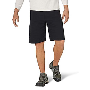 Wrangler Authentics Men's Performance Comfort Flex Cargo Short, Black, 34