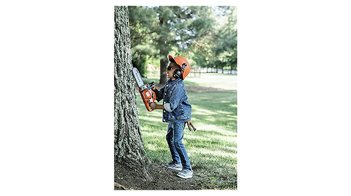Husqvarna 550XP Toy Chainsaw & PPE Kit for Kids