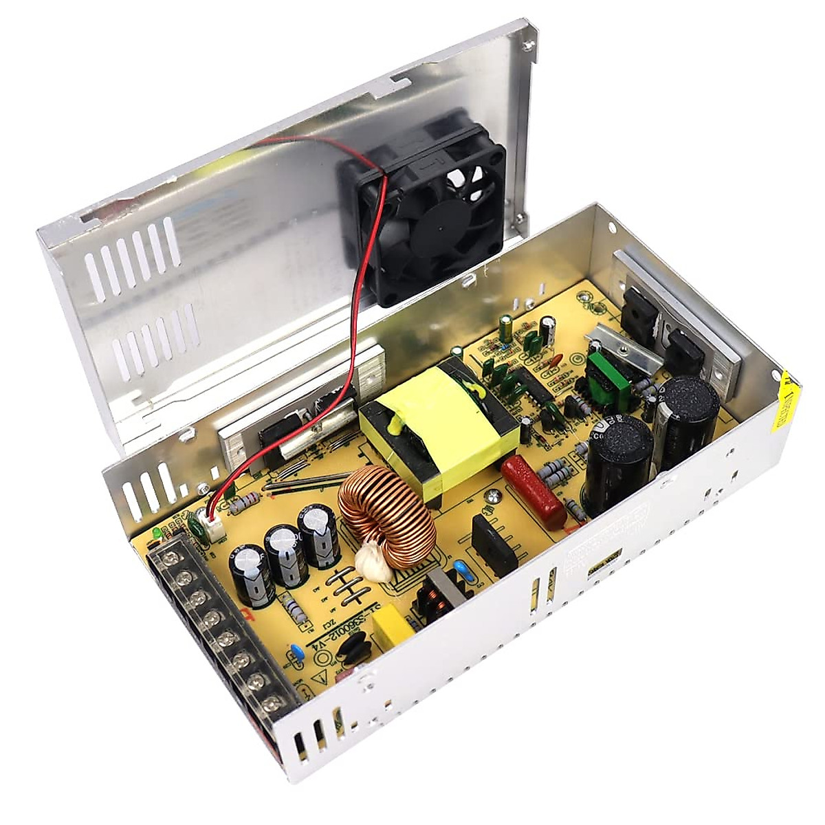 12V 33.3A Universal Regulated Switching Power Supply,400W 100-240V AC to DC, for CCTV, Radio, Computer Project, LED Strip Lights, 3D Printer