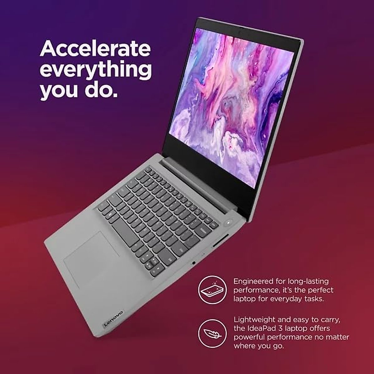 Lenovo 2023 Newest Ideapad 3i Laptop for Business, 14" FHD Display, Intel Core i3-1115G4 Processor, 20GB RAM, 1TB SSD, Intel UHD Graphics, Bluetooth, Webcam, Windows 11 in S Mode, Platinum Grey