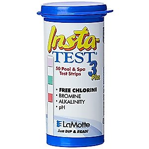 Lamotte Insta Test 3 Swimming pool Test Strips, 50 Strips