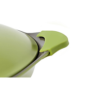 Neoflam Eela low stockpot olive green, 2.5 qt