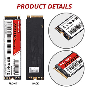 ASENNO NVMe M.2 Internal SSD (NVMe 128GB)