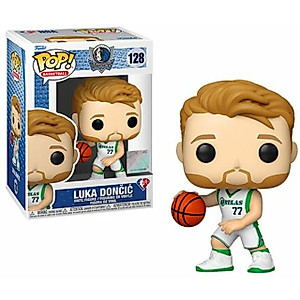 POP NBA: Mavericks - Luka Dončić (City Edition 2021) Funko Vinyl Figure (Bundled with Compatible Box Protector Case)