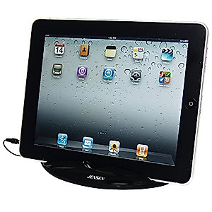 JENSEN SMPS-125 Portable Stereo Speaker For iPod/iPhone, MP3, Tablet, and Smartphone Black