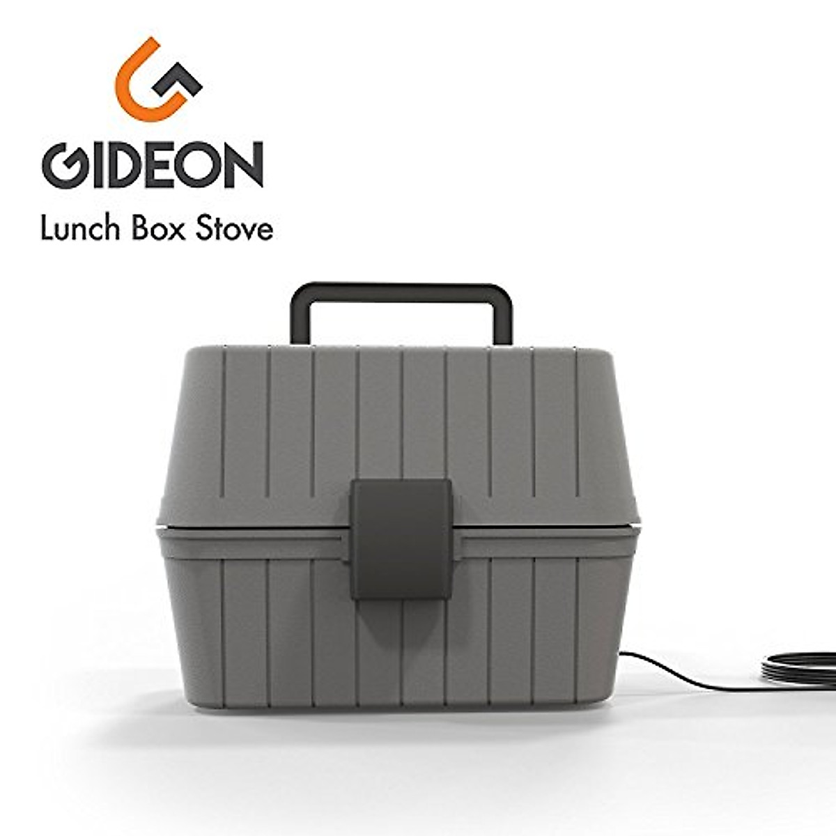 Gideon Heated Electric Lunch Box 12-Volt Portable Stove For Car, Truck, Camping, Etc. - Enjoy Hot Delicious Meals