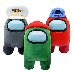 Zoofy Among Us - Red with Horns - 12" Plush