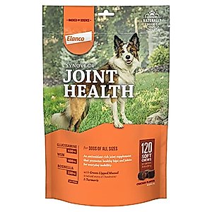 Synovi G4 Dog Joint Supplement Chews, 120-Count, for Dogs of All Ages, Sizes and Breeds
