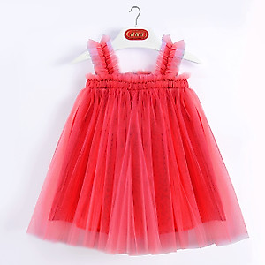 Baby Girl Red Dress, Age 6-9 Months, Tutu Dresses, Baby Girl Photoshoot Outfits