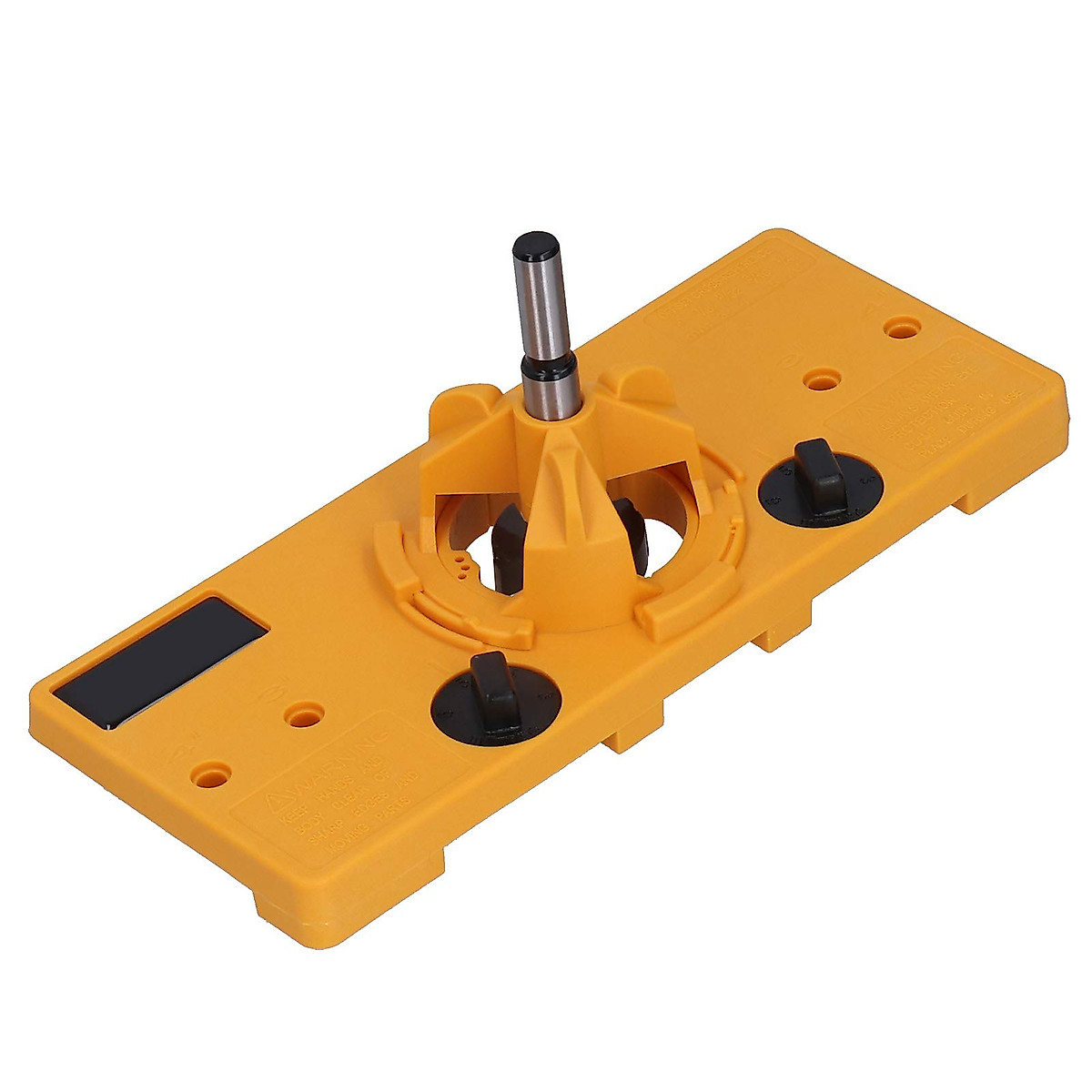 Walfront 35mm Hinge Hole Jig Drill Guide Set Concealed Hinge Hollow Hole Locator DIY Carpenter Cabinet Door Installation, Fixture