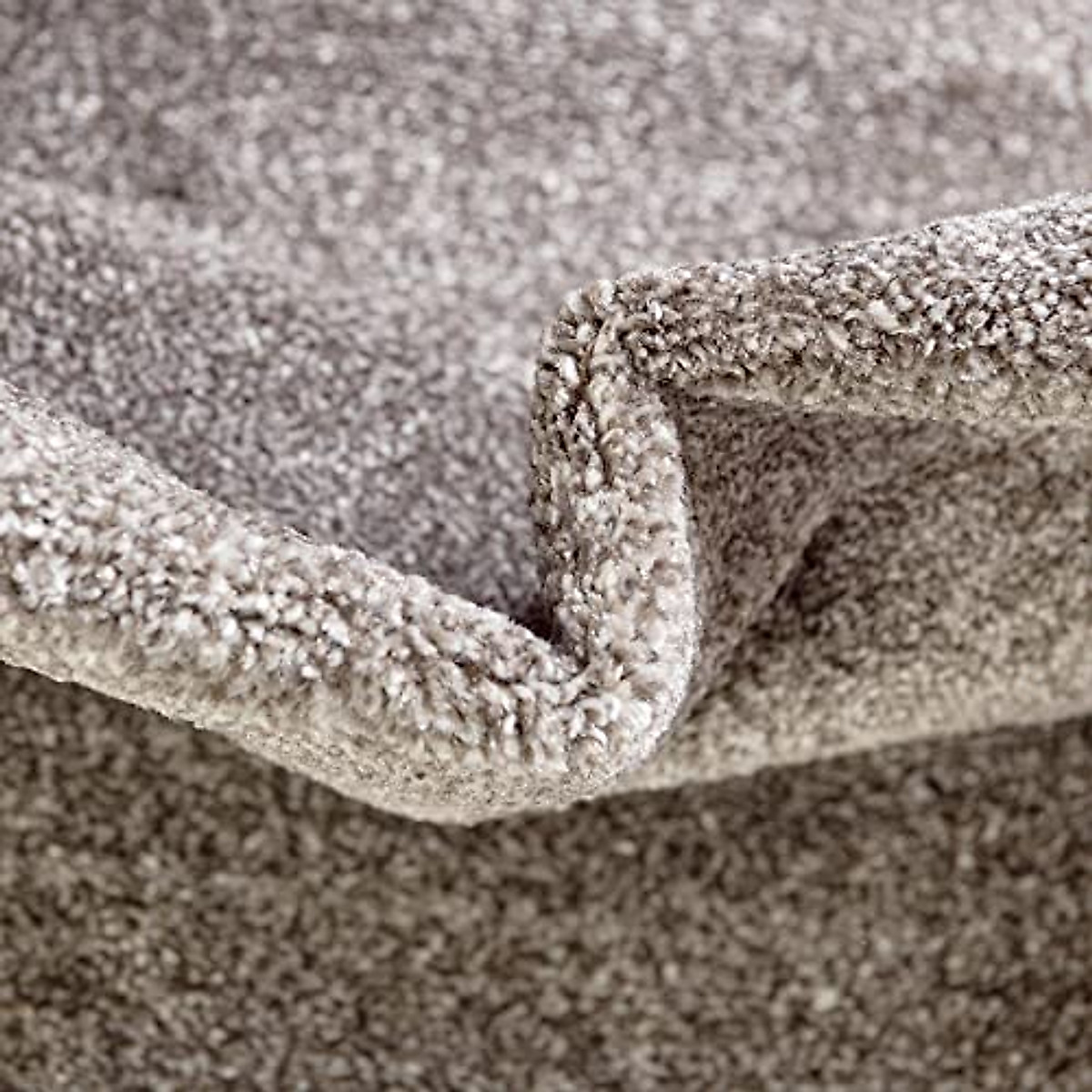 Unique Loom Del Mar Collection Area Rug-Transitional Inspired with Modern Contemporary Design, Rectangular 5' 0" x 8' 0", Gray/Ivory